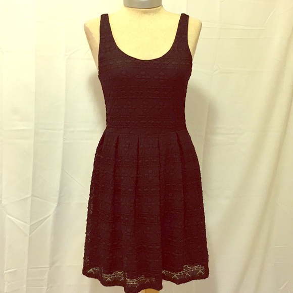 Eight Sixty | Dresses | Nwt Classic Lbd Fit And Flare Black Lace Dress ...